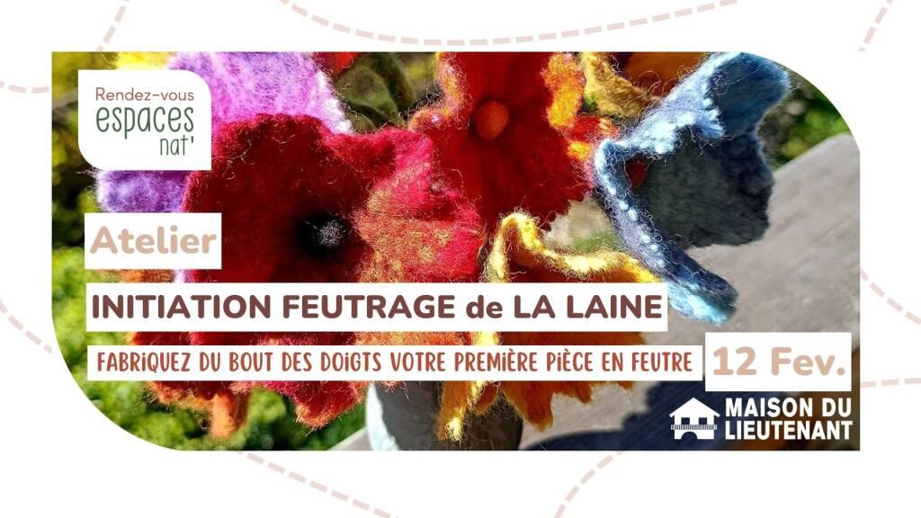 Atelier : Initiation feutrage de la laine Servoz : Animations et ...